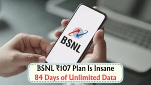 BSNL Launches New ₹107 Plan with 84 Days Validity, Unlimited Daily Data, and Free Calling ...