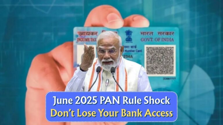 PAN Card Holders Alert: Govt Issues New PAN Rule in June 2025 – Non ...