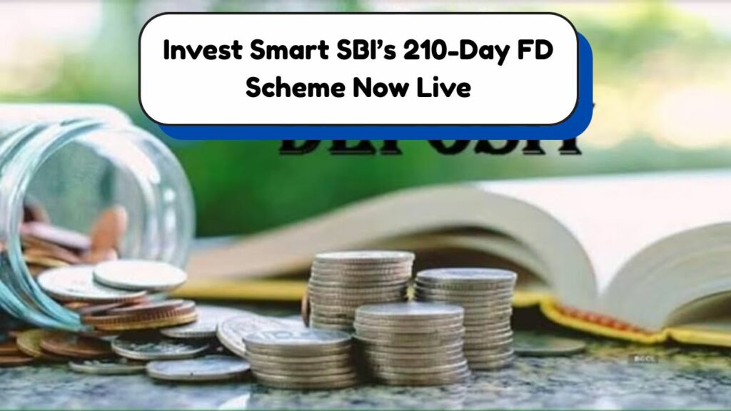 SBI Launches 210-Day Fixed Deposit Scheme – Earn Bumper Interest on Short-Term Investment ...